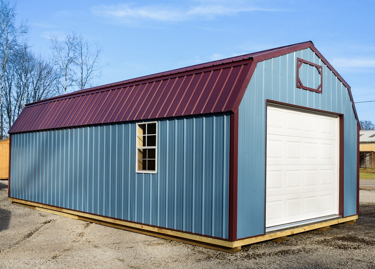 Prefab Lofted Garages For Sale in PA & OH | Goldstar Buildings