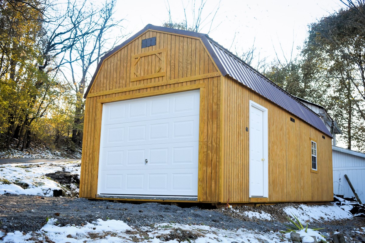 Prefab Lofted Garages For Sale in PA & OH | Goldstar Buildings